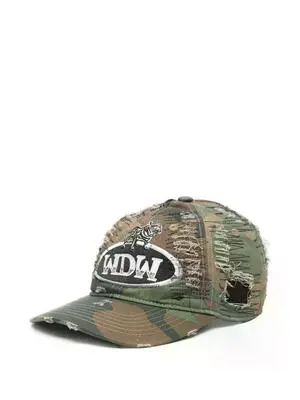 WHO DECIDES WAR BY EV BRAVADO Dale Camo Baseball Cap - Green