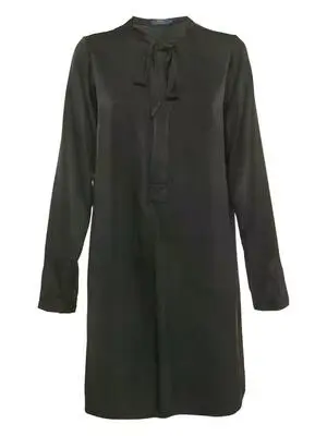 Polo Ralph Lauren Tie Detail Mini Dress - Black