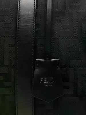 Fendi Monogram-pattern Holdall - Black