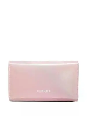 JIL SANDER Embossed Key Rings Key Pouch - Pink