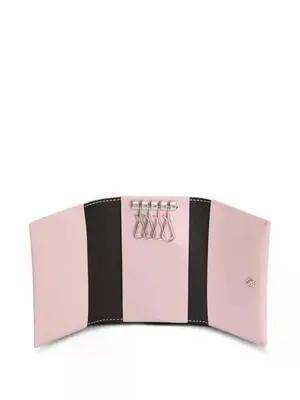 JIL SANDER Embossed Key Rings Key Pouch - Pink