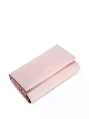 JIL SANDER Embossed Key Rings Key Pouch - Pink