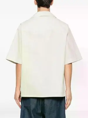 Marni Logo-embroidered Chest-pocket Shirt