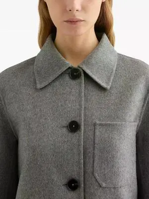 JIL SANDER Curved-hem Patch-pocket Shirt