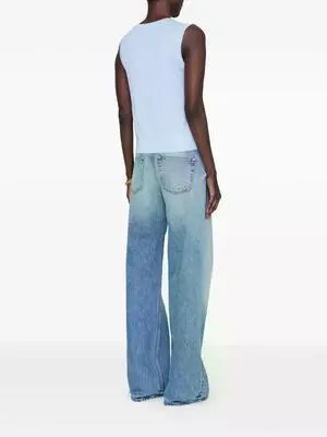 ANINE BING Moni Sleeveless Tank - Blue