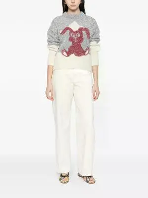 Kenzo Cartoon Intarsia Sweater
