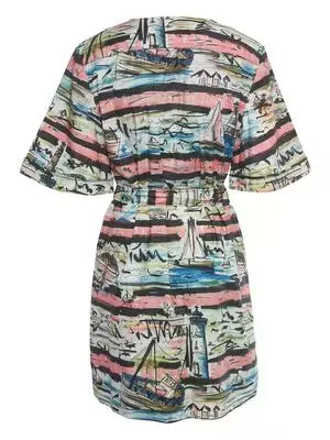 Burberry Printed Mini Dress