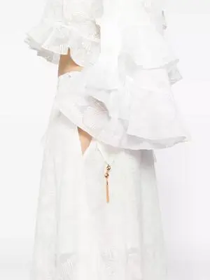 Zimmermann Daylight Ruffled Skirt