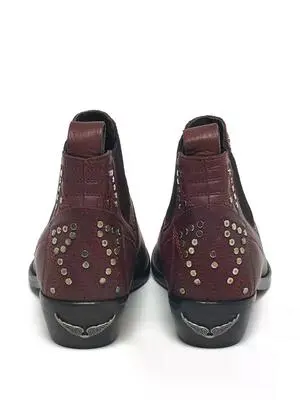 Zadig&Voltaire Thylana Studded Leather Boots