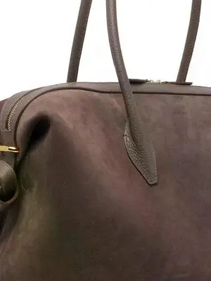 Yuzefi Large Brioche Suede Holdall