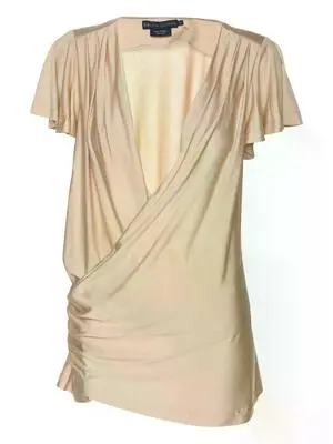 Polo Ralph Lauren Draped Silk Blouse