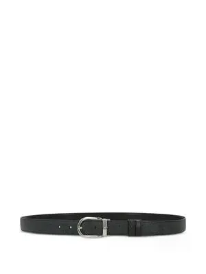 Montblanc Tweed-effect Reversible Belt