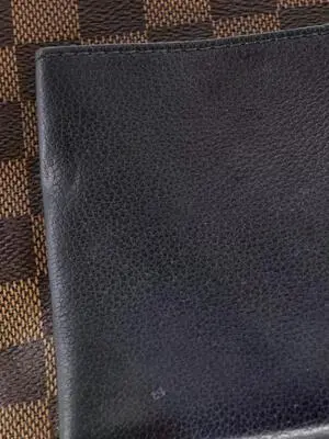 LOUIS VUITTON Damier Vavin Leather Crossbody Bag - Brown