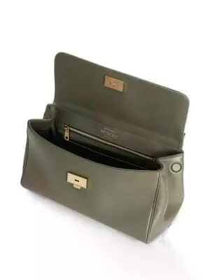 Dolce & Gabbana Medium Sicily Handbag In Plongé Calfskin - Green