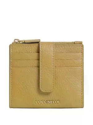 COCCINELLE Logo-plaque Wallet - Neutrals