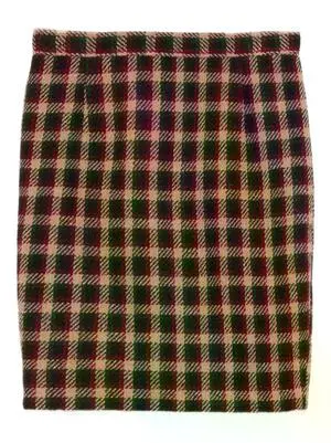 Valentino Garavani 1908s Checked Skirt