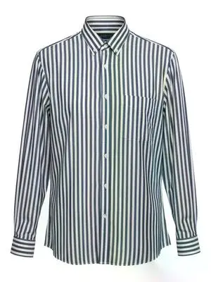 Brunello Cucinelli Striped Pocket Shirt