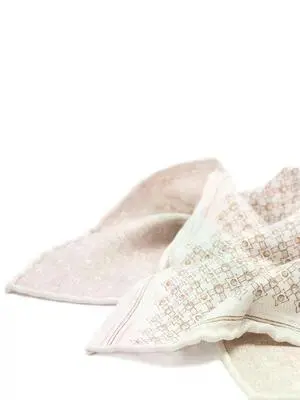 Brunello Cucinelli Patterned Scarf - Neutrals