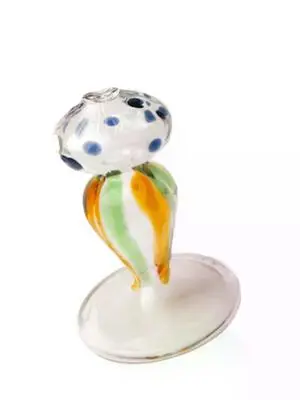 GOHAR WORLD Dotted Glass Bud Vase