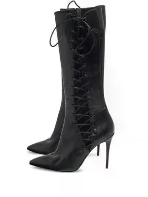 MAISON ERNEST Lace-up Leather Boots