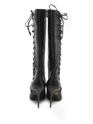 MAISON ERNEST Lace-up Leather Boots