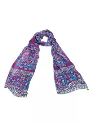 Roberto Cavalli Floral-pattern Scarf