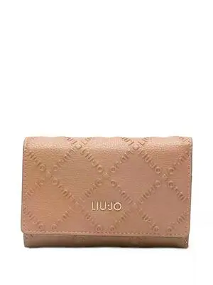 Liu Jo Logo-embossed Wallet - Neutrals