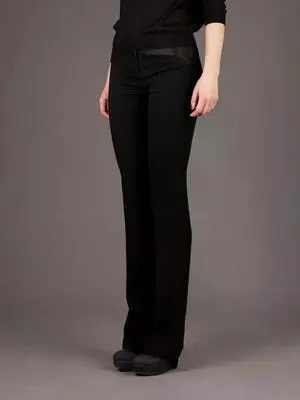 Giles Flared Trousers - Black