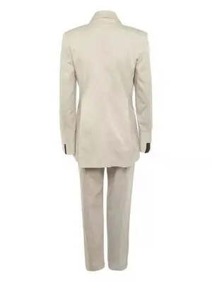 LILI BLANC Leather Trim Suit