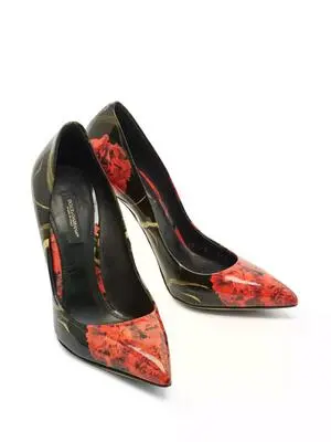 Dolce & Gabbana Floral Print Pumps