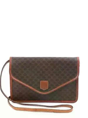 Celine 1991 Macadam Monogram Shoulder Bag