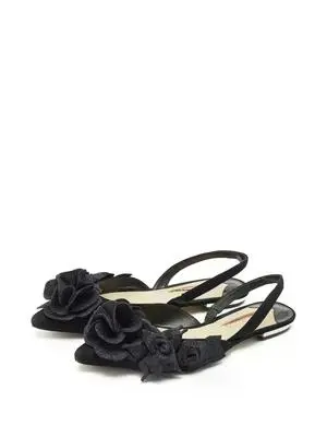 SOPHIA WEBSTER Floral Slingback Flats