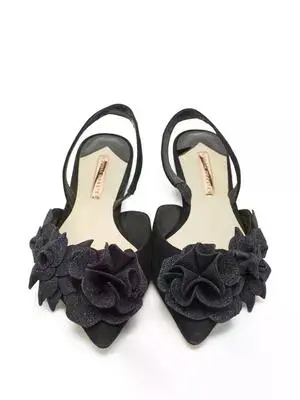 SOPHIA WEBSTER Floral Slingback Flats