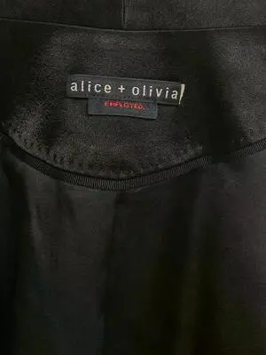 Alice + Olivia Sleeveless Long Jacket