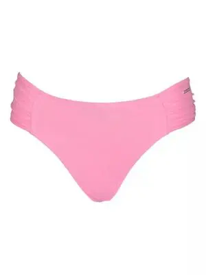 CAHA CAPO DUBAI Janice Ruched Bikini Bottoms - Pink