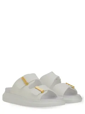 Alexander McQueen Oversized Hybrid Sandals - Ivory
