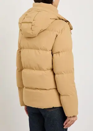 Polo Ralph Lauren Logo-embroidered Padded Shell Jacket - Camel