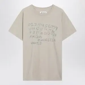 MAISON MARGIELA Maison Margiela Numeric T-Shirt - Beige
