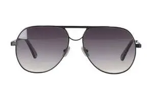 GOLDEN GOOSE Pilot Frame Sunglasses - Gunmetal Grey