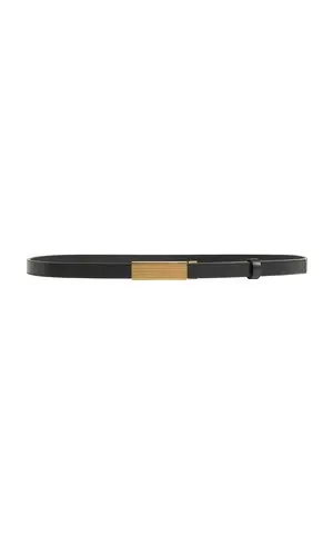 Khaite Empire 90cm Leather Belt - Black