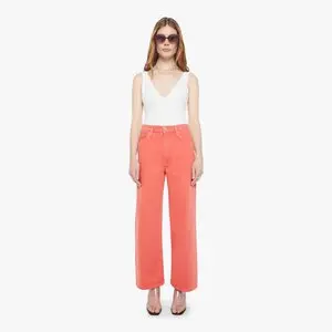 Women's Orange Jeans