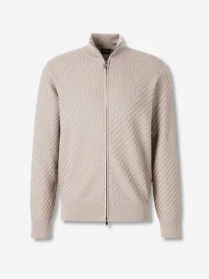Brioni Zip Up Sweaters For Men