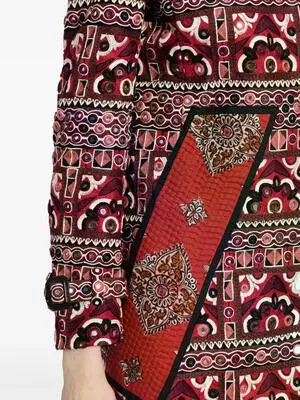 Burberry 2015 Embroidered Patchwork Trench Coat