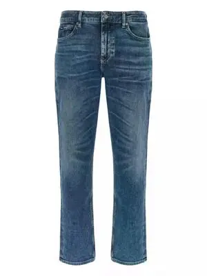 BOSS Cotton Denim Trousers
