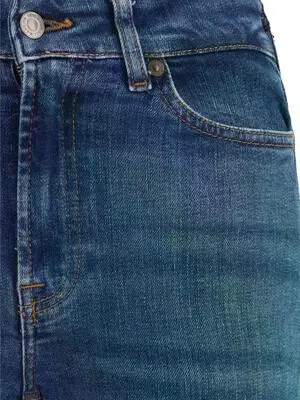 7 For All Mankind Belt-loop Five-pocket Bootcut Jeans