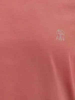 Brunello Cucinelli Logo-detail T-shirt