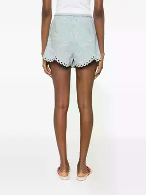 Zimmermann Eyelet Drawstring Shorts