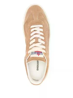 Dsquared2 Rider Leather Sneakers - Brown