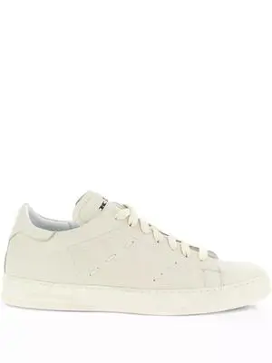 Kiton Leather Sneakers - Neutrals