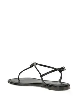 GIUSEPPE ZANOTTI Pia Mizuki Round-toe Sandals - Black